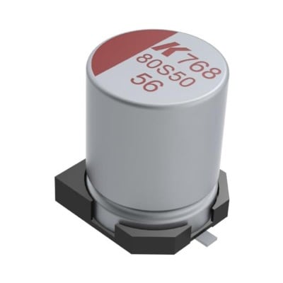 KEMET A770MS108M1CLAS015 Aluminum-Polymer Capacitor