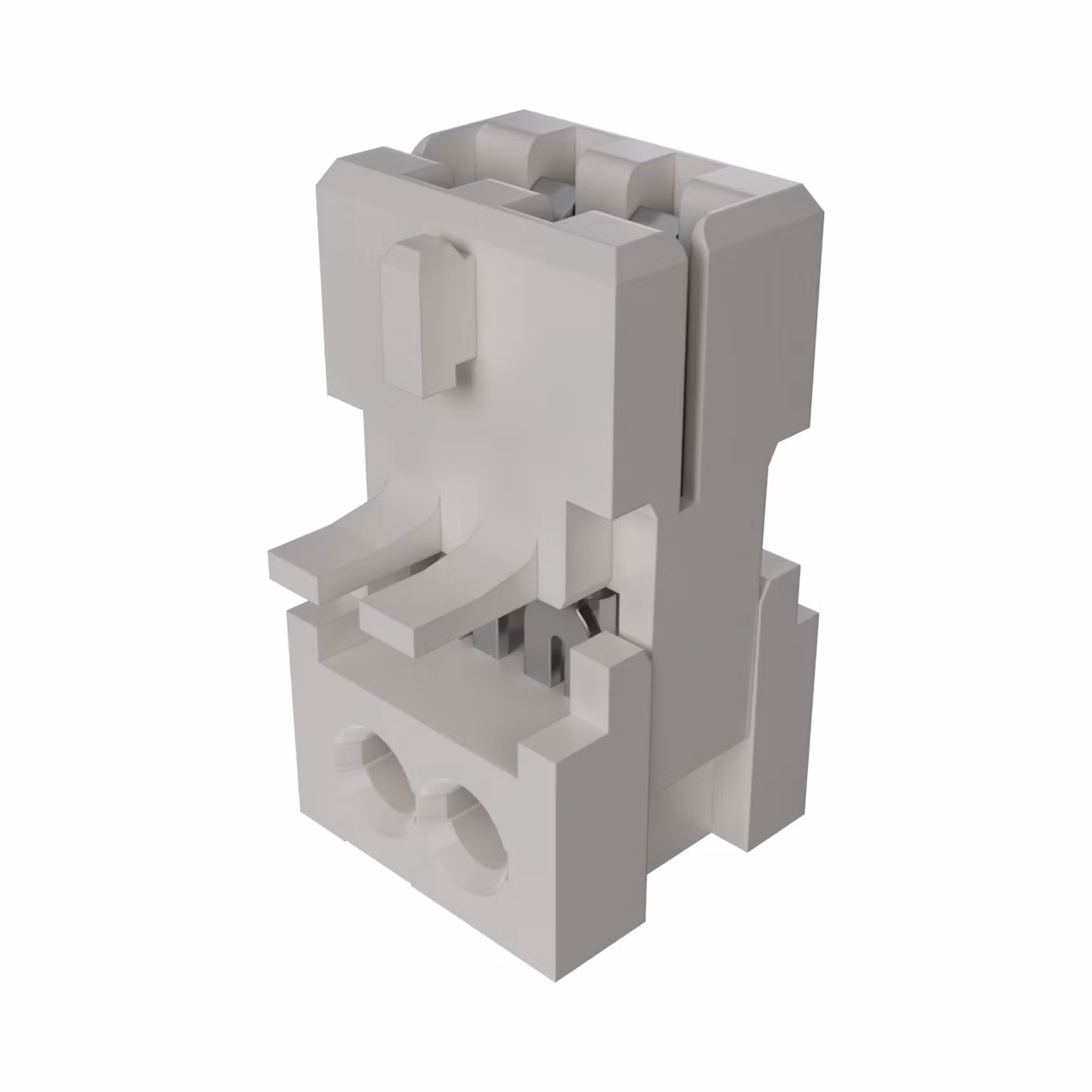 Appli-Mate RAST 2.5 IDT Connector, 2.50mm Pitch, Direct/Indirect, Female, Beaded Terminal, 2 Circuits, Position Keys A and C Removed, Slotted Endwalls for sale