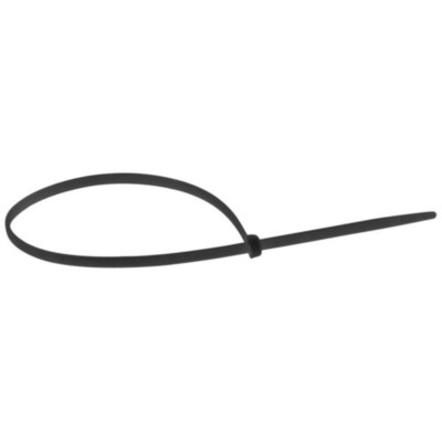 Cable tie Colring - w 4.6 mm - L 180 mm - blister 100 pcs - black for sale