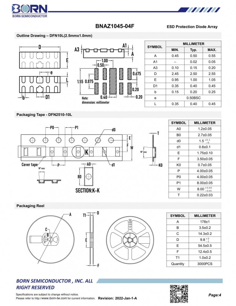 BNAZ1045-04F datasheet page 4
