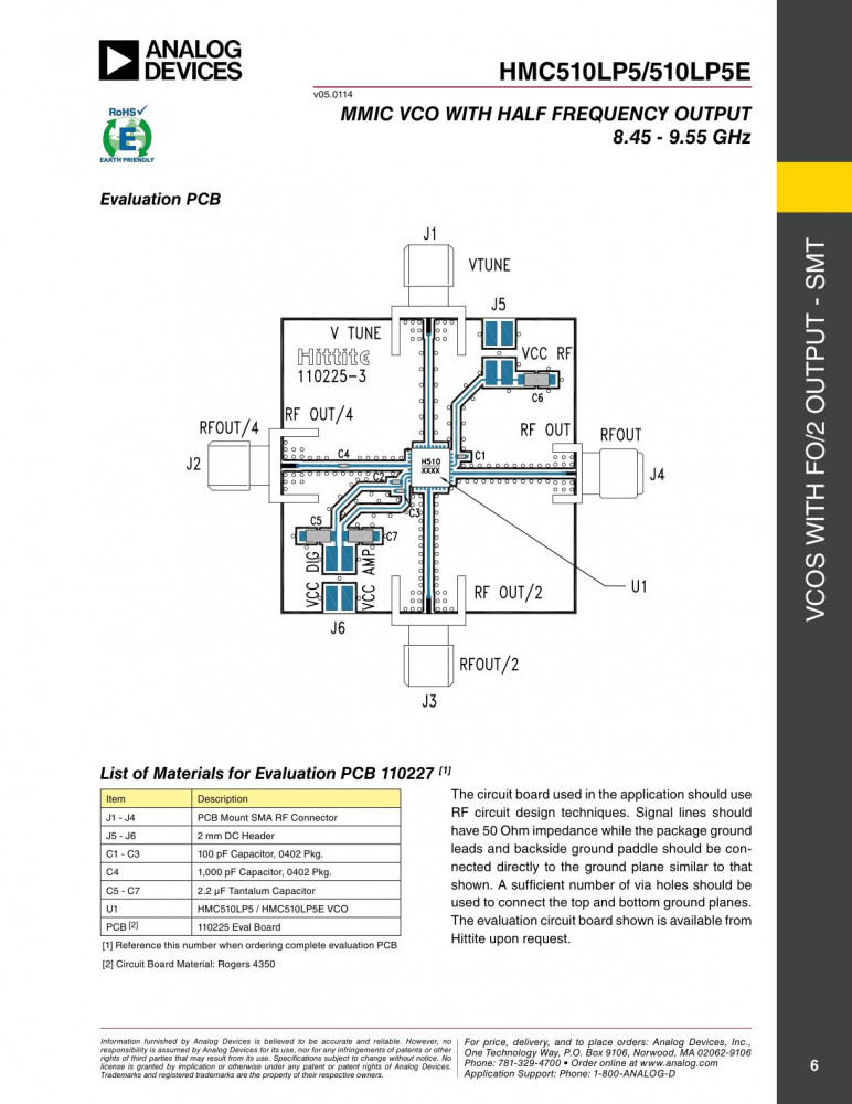 HMC510LP5E datasheet page 6