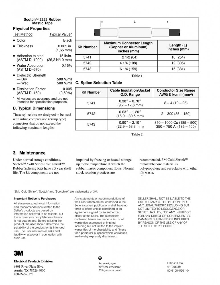 3M 5742 datasheet page 2