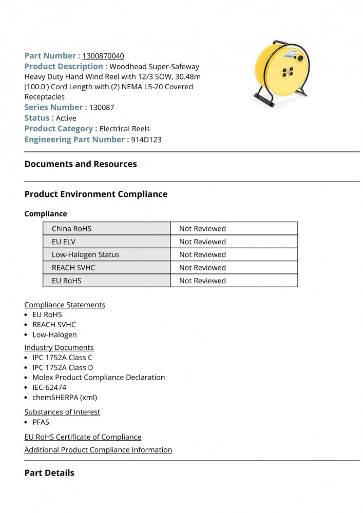 1300870040 technical document page 1
