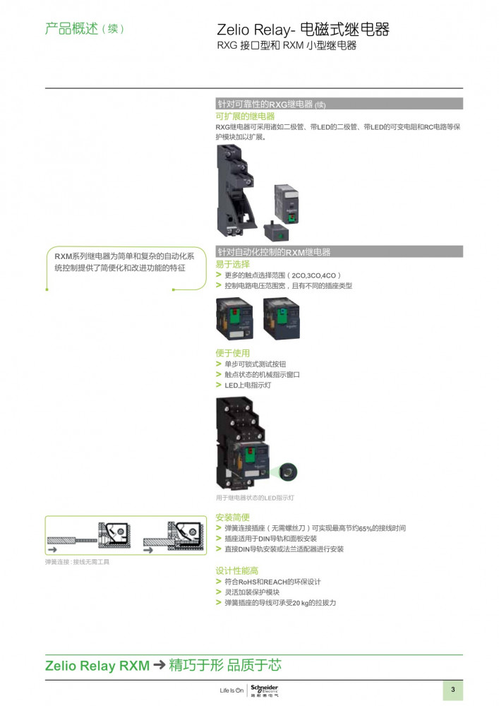 Schneider Zelio Relay catalogue page 5
