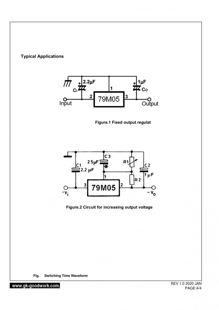 GOODWORK 79M05 datasheet page 4