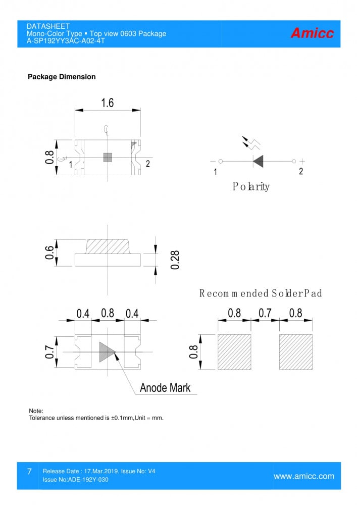 A-SP192YY3AC-A02-4T datasheet page 7