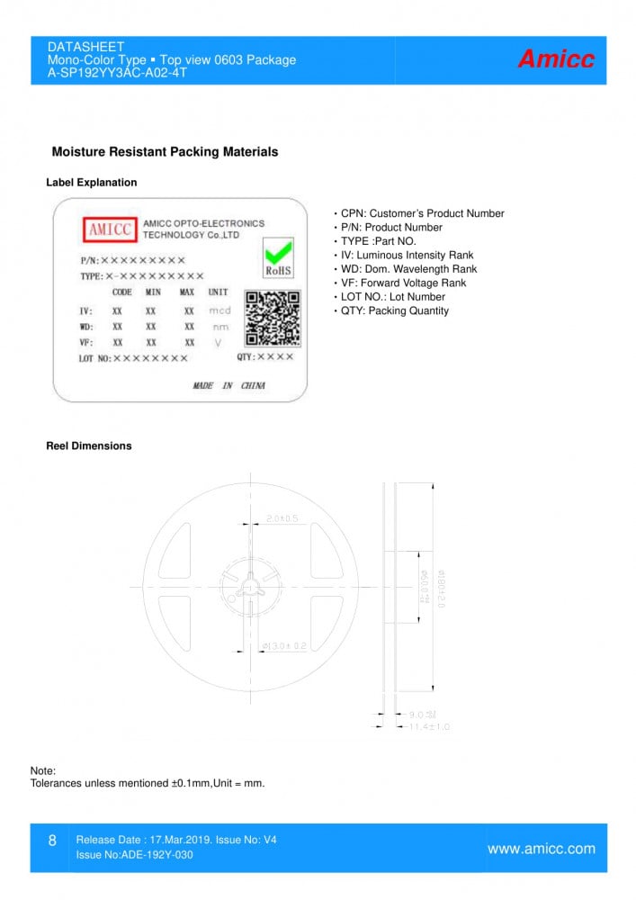 A-SP192YY3AC-A02-4T datasheet page 8