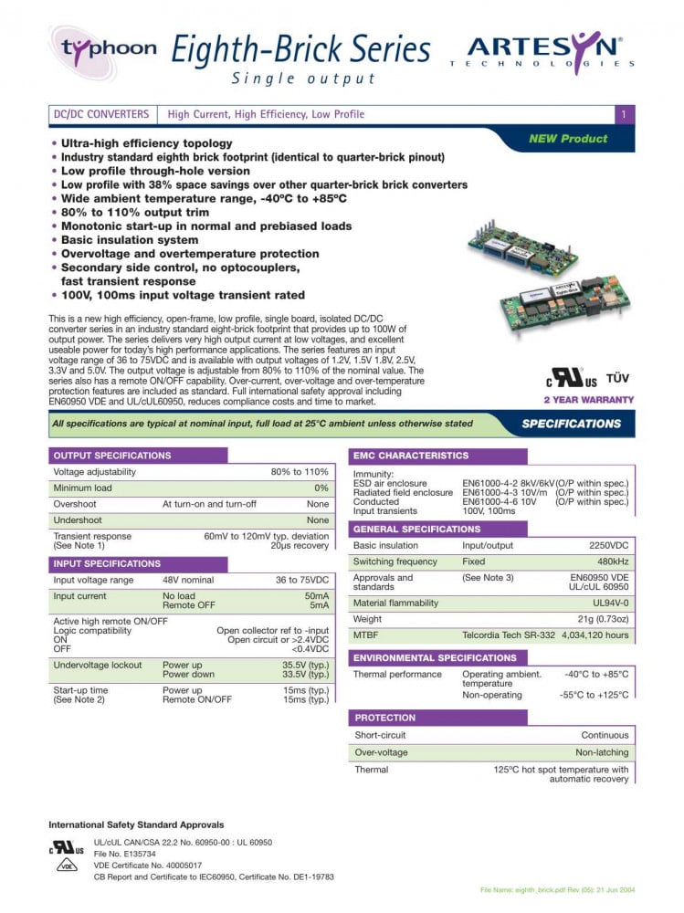 LES10A48-5V0REJ datasheet page 1