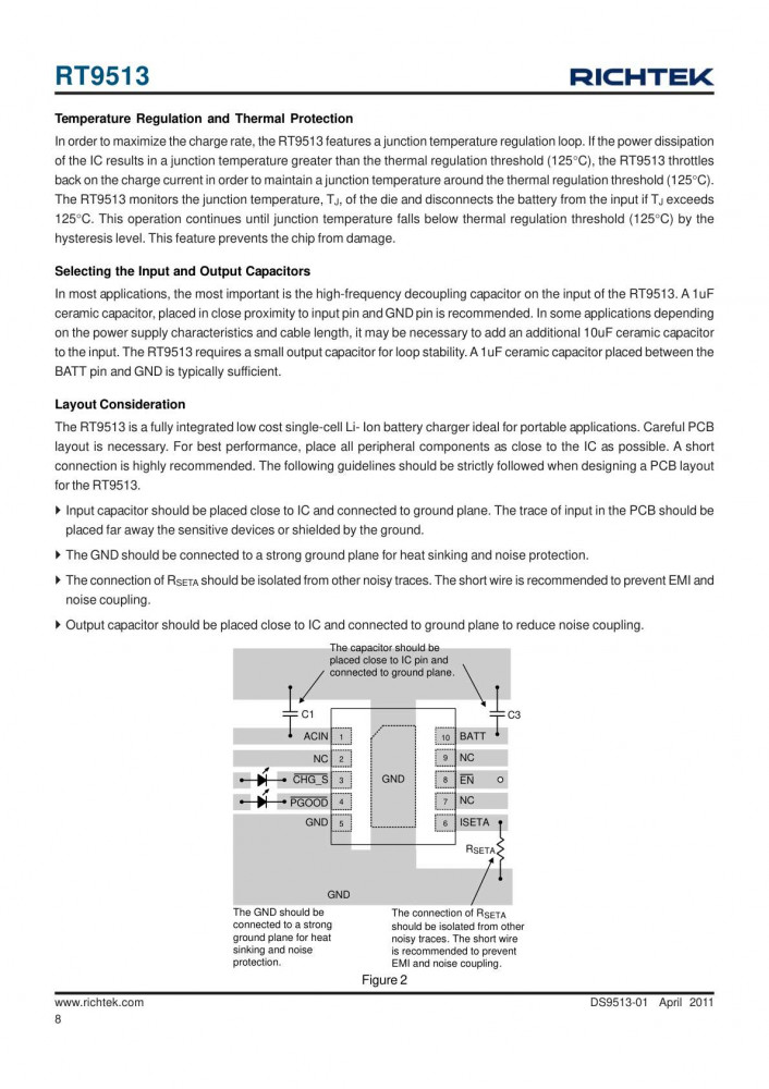 RT9513 datasheet page 8