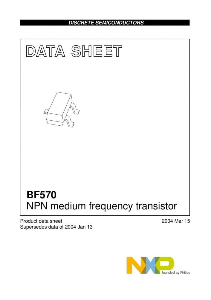 BF570 datasheet page 2