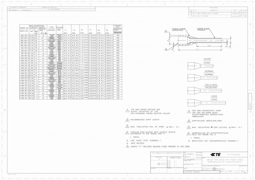 TE Connectivity 1-966067-2 technical drawing preview