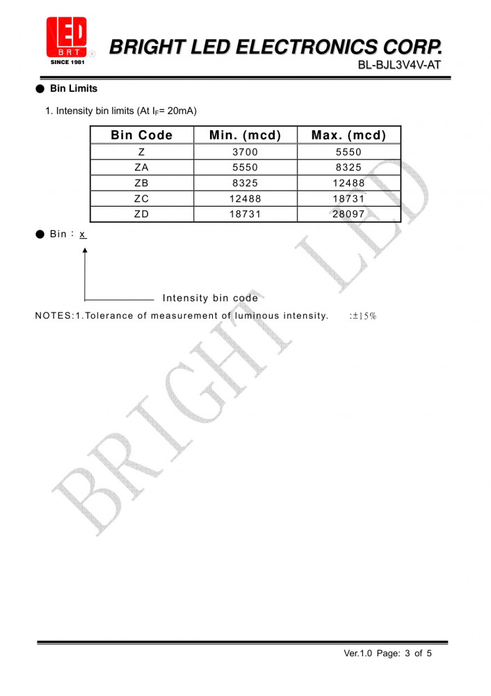 BL-BJL3V4V-AT datasheet page 3