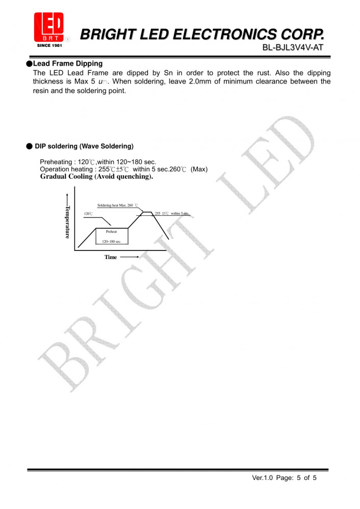 BL-BJL3V4V-AT datasheet page 5