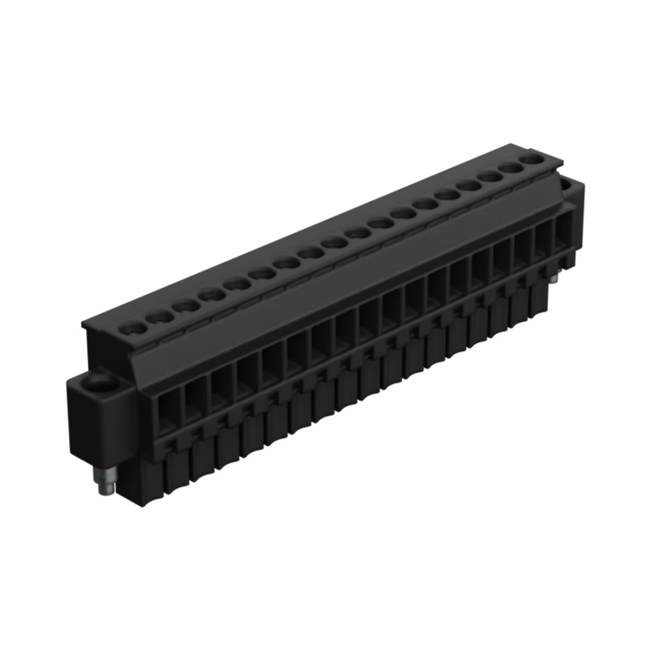 3.50mm Pitch Eurostyle Vertical Plug, with Retention Screws, Rear Wire Entry, 18 Circuits for sale