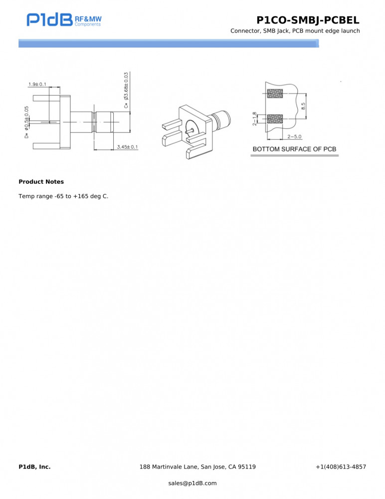 P1CO-SMBJ-PCBEL product document image 2