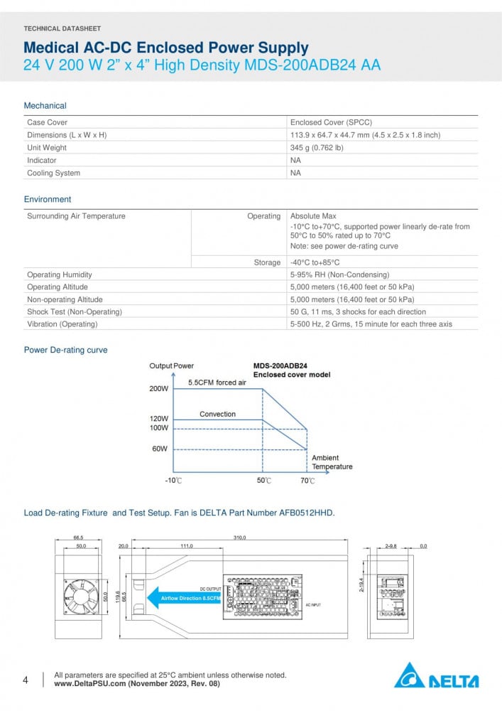 MDS-200ADB24 AA datasheet page 4