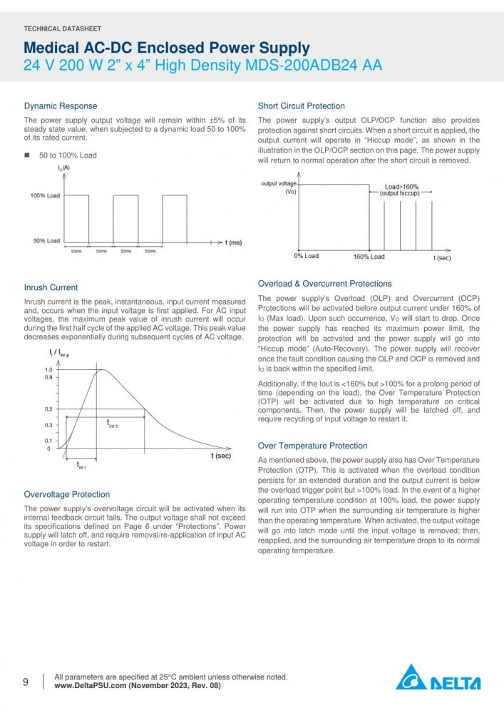 MDS-200ADB24 AA datasheet page 9