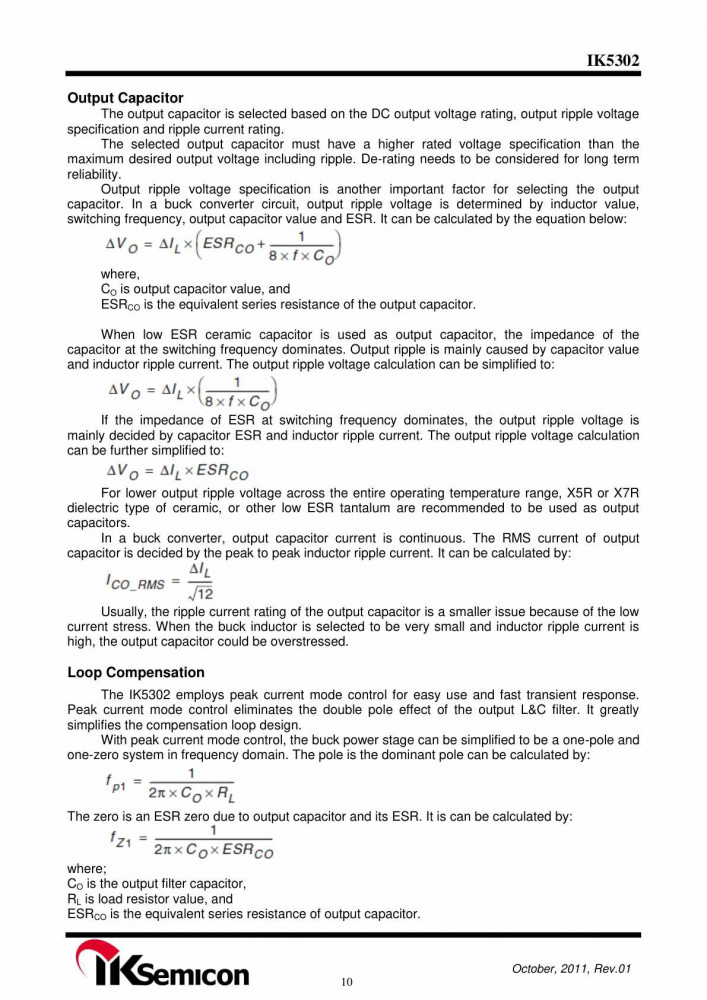 IK5302DT datasheet page 10