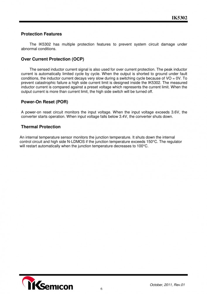 IK5302DT datasheet page 6
