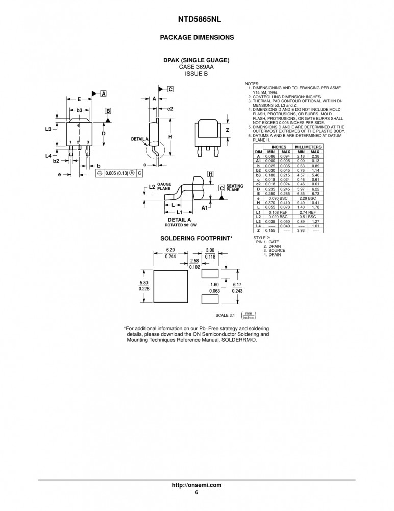 NTD5865NL datasheet page 6