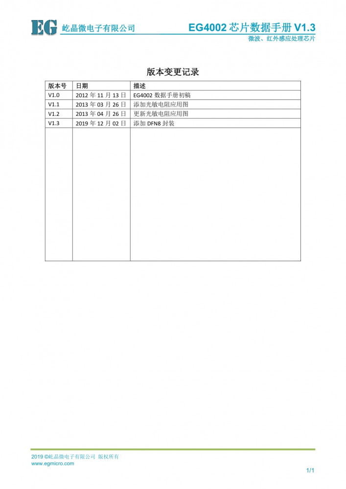 EG4002C datasheet page 2
