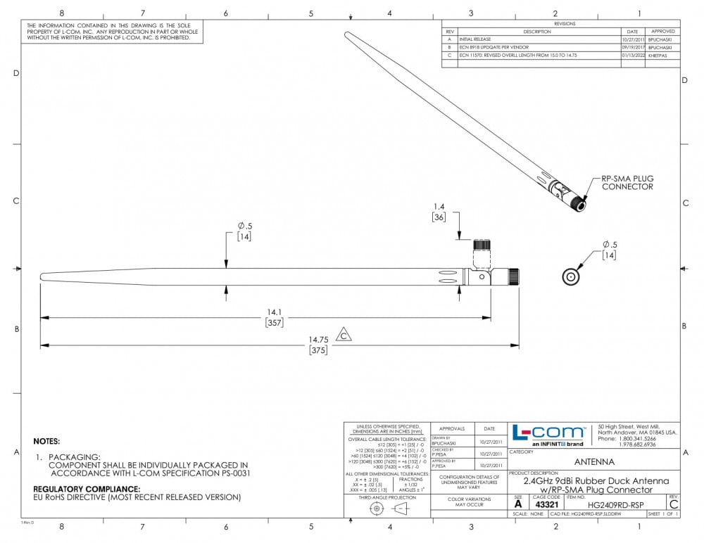 HG2409RD-RSP technical document page