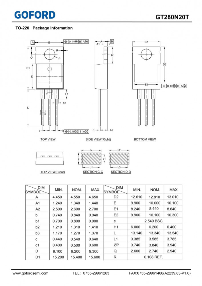 GT280N20T datasheet page 6