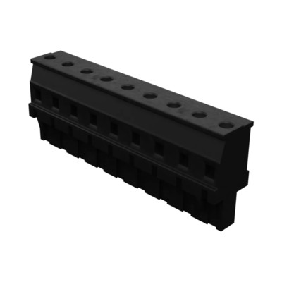 7.50mm Beau Eurostyle Pluggable Terminal Block, 270° Wire Entry, 9 Circuits for sale