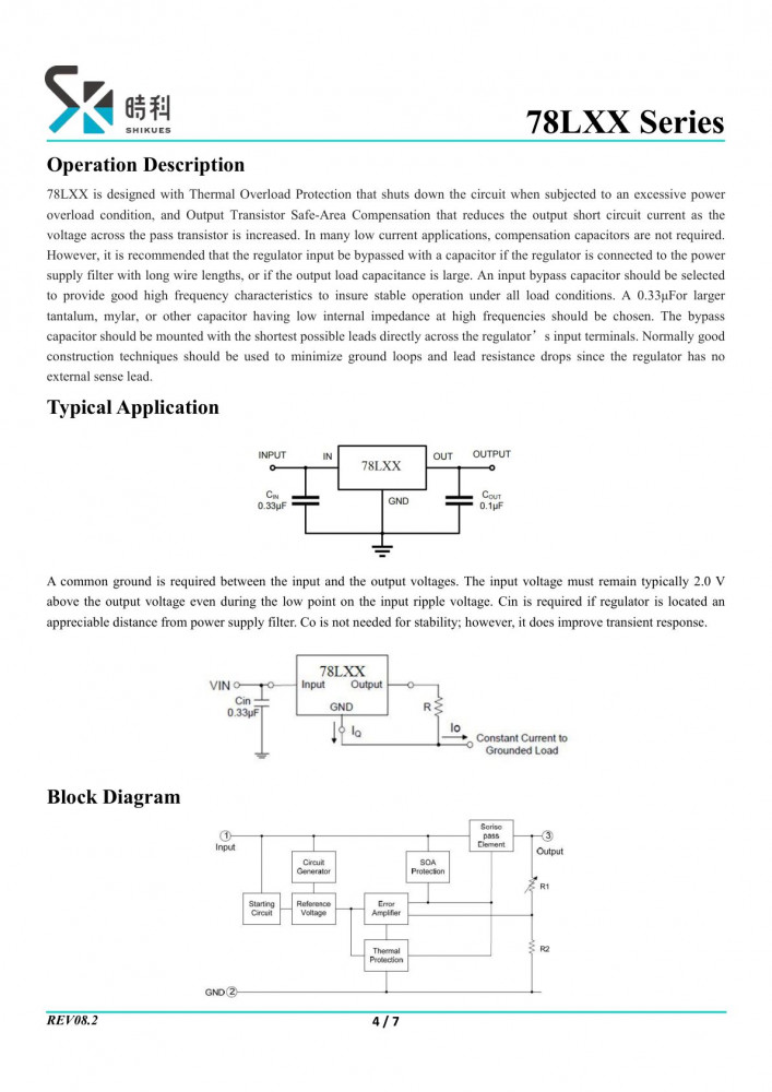 78L06 datasheet page 4