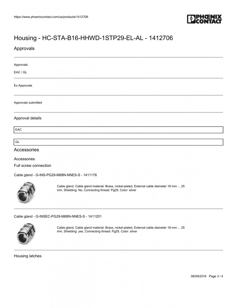 Phoenix Contact 1412706 product documentation page 3
