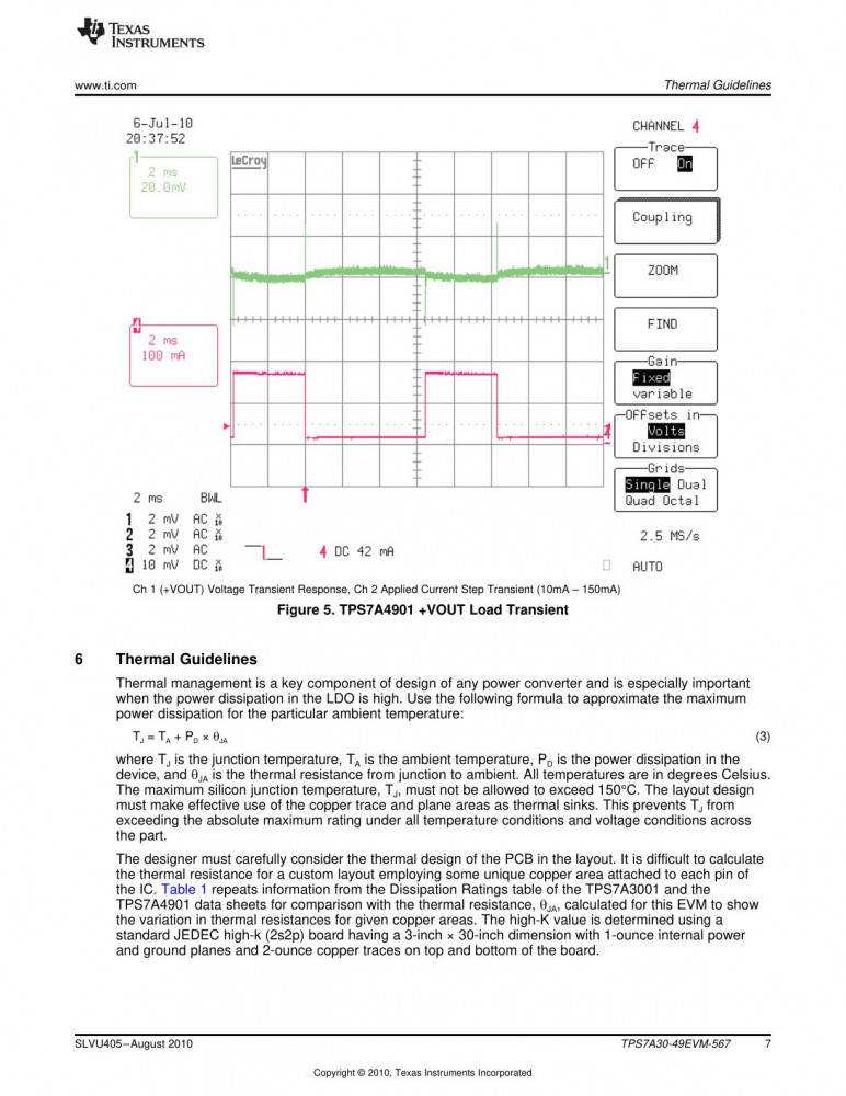 TPS7A30-49EVM-567 document page 7