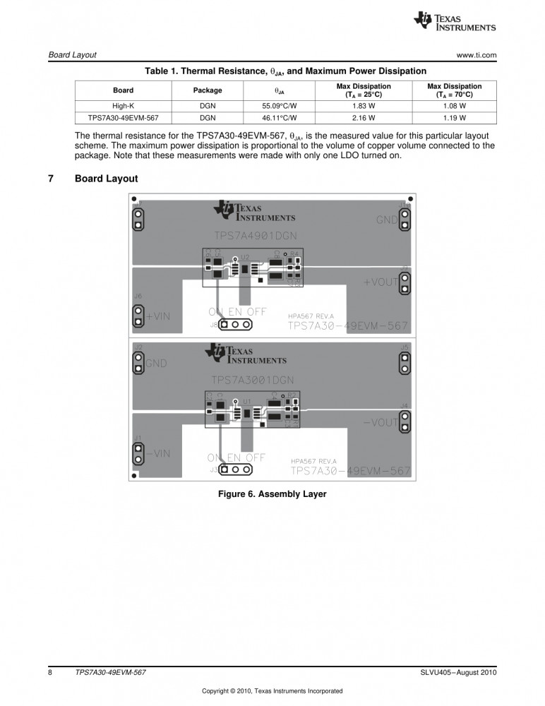 TPS7A30-49EVM-567 document page 8