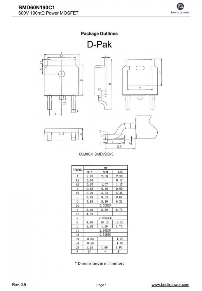 BMD60N190C1 datasheet page 7