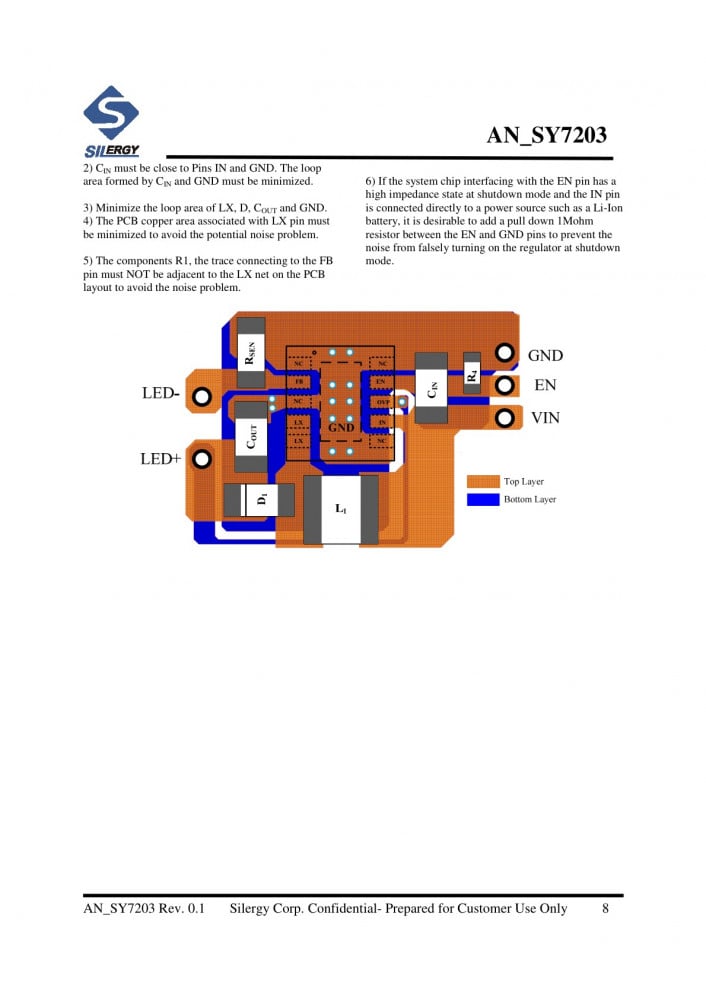 SY7203DBC datasheet page 8