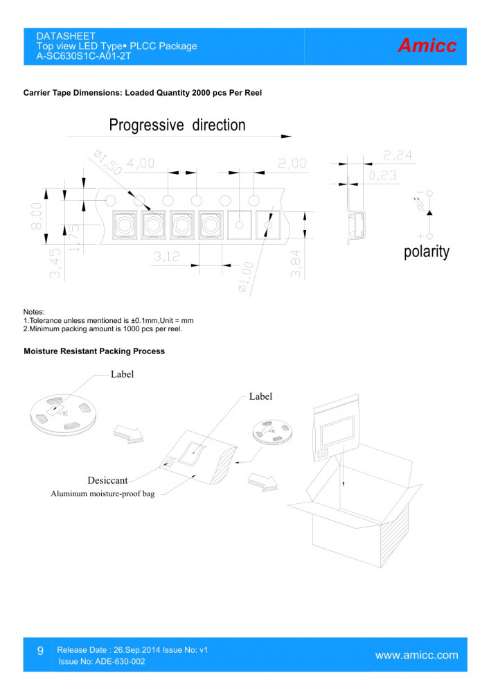 A-SC630S1C-A01-2T datasheet page 9