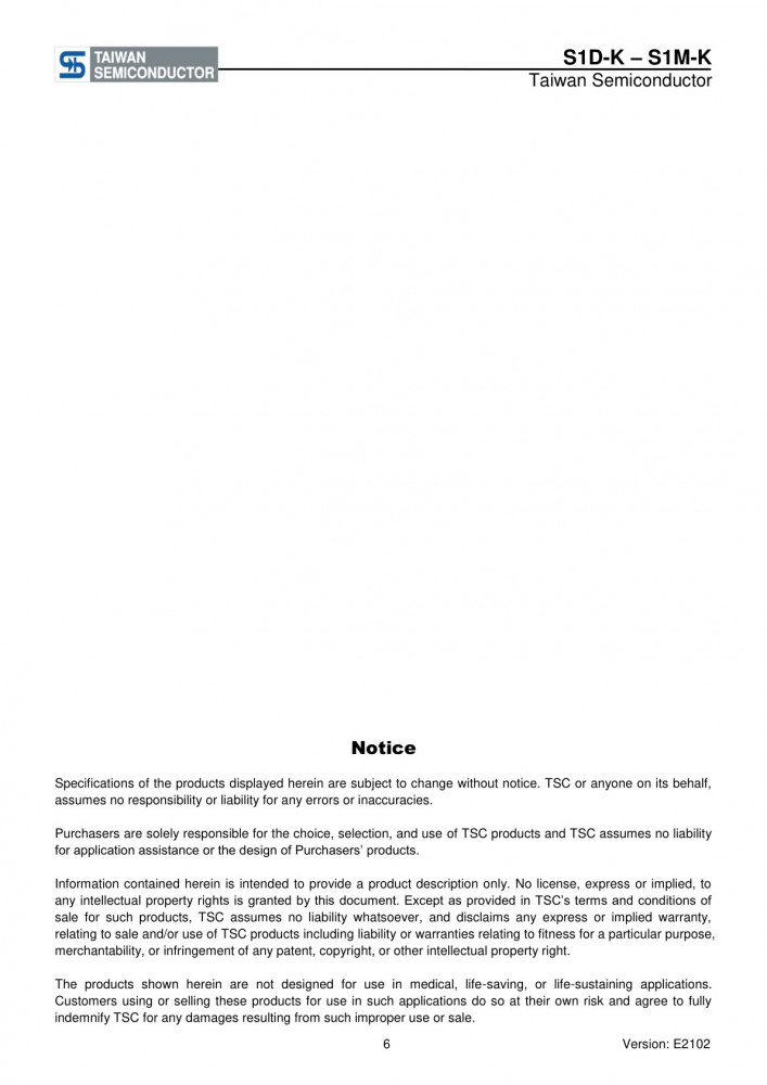 S1K-K datasheet page 6