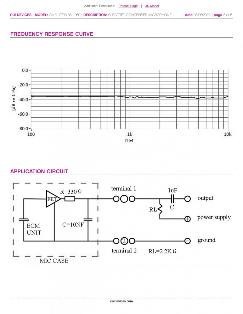 CMEJ-0733-36-L050 datasheet page 3