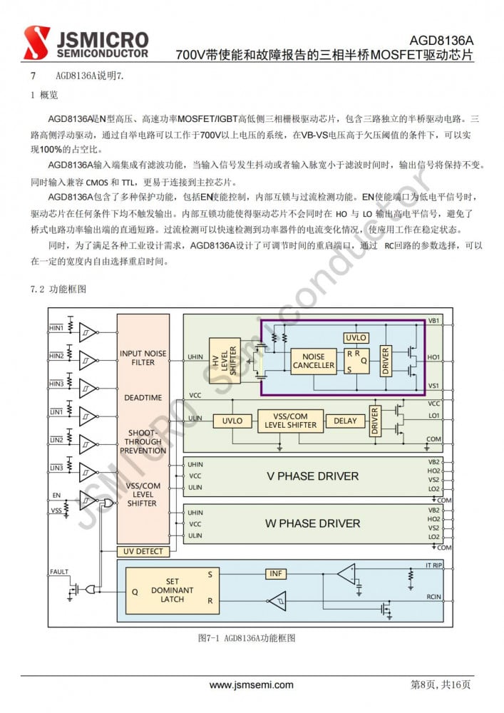 AGD8136A-JSM datasheet page 8