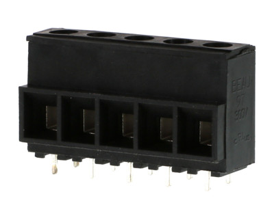 3.50mm Pitch Beau Eurostyle Fixed Mount PCB Terminal Block, 11 Circuits