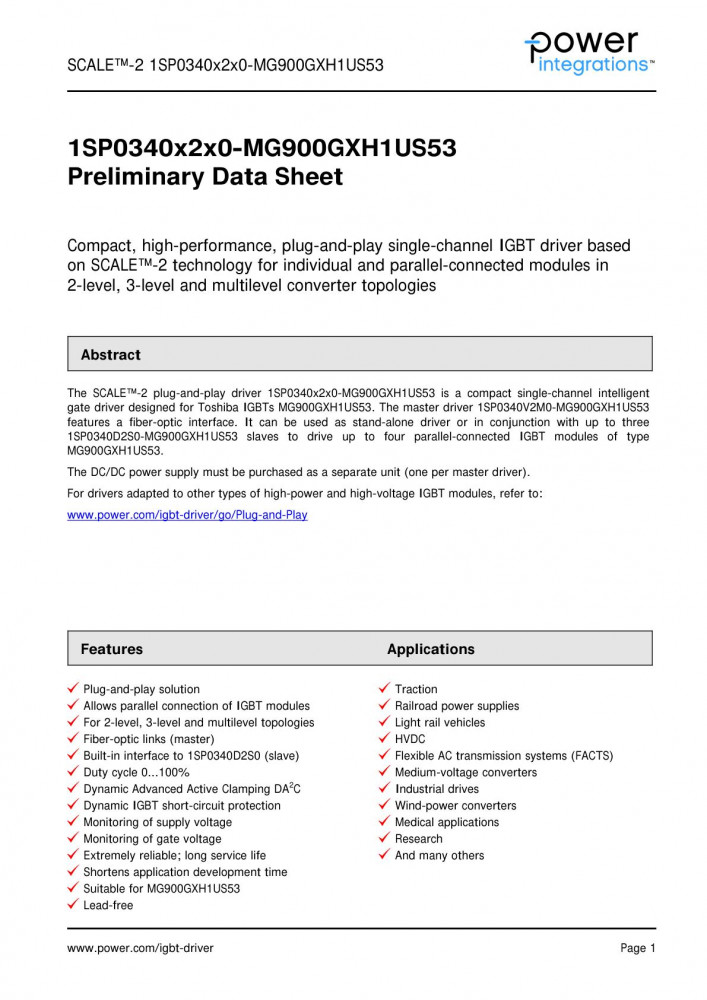 1SP0340V2M0-MG900GXH1US53 datasheet page 1