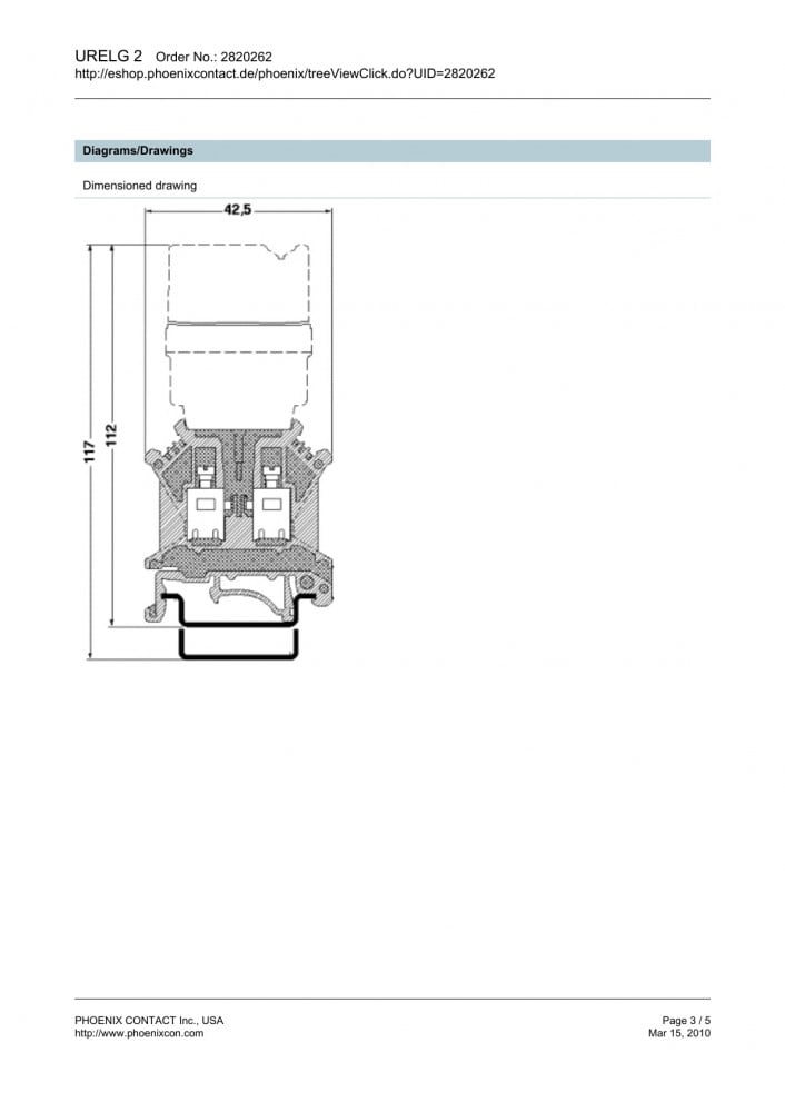 Phoenix Contact 2820262 technical document page 3
