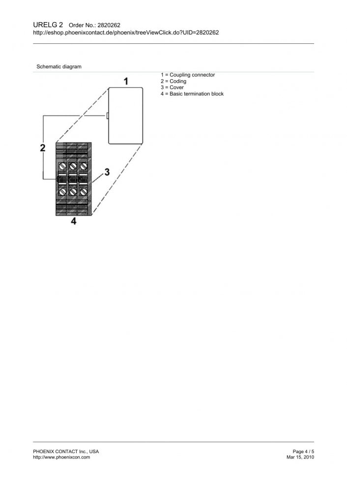 Phoenix Contact 2820262 technical document page 4