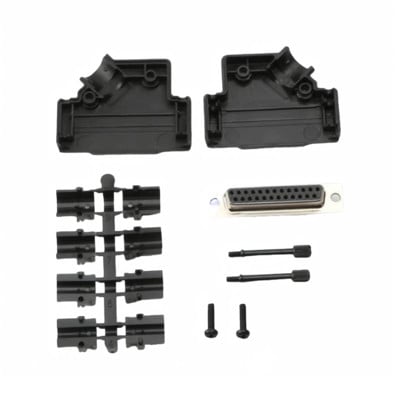 MH CONNECTORS MHDTZK25-DB25S-K D-Sub Backshell Hood