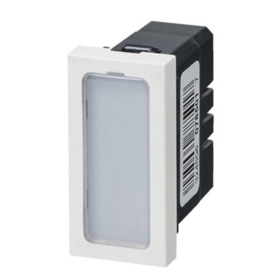 Mosaic™ - Indicator light - 4 colour labels - single ind. 230 V- 1 mod-white antiB for sale