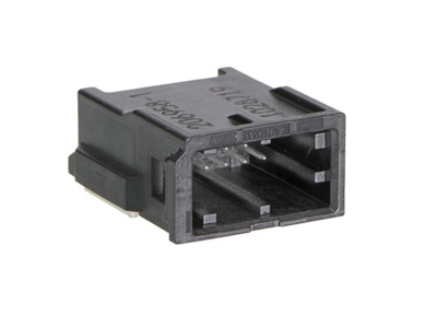 ConnTAK50 Header, Dual Row, Right-Angle, Surface Mount, 12 Circuits, Key B, Natural