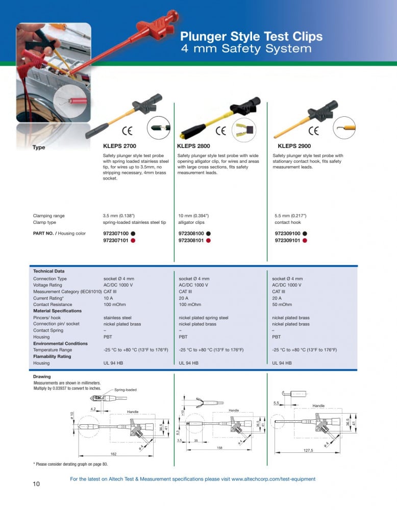 Altech catalogue page 10