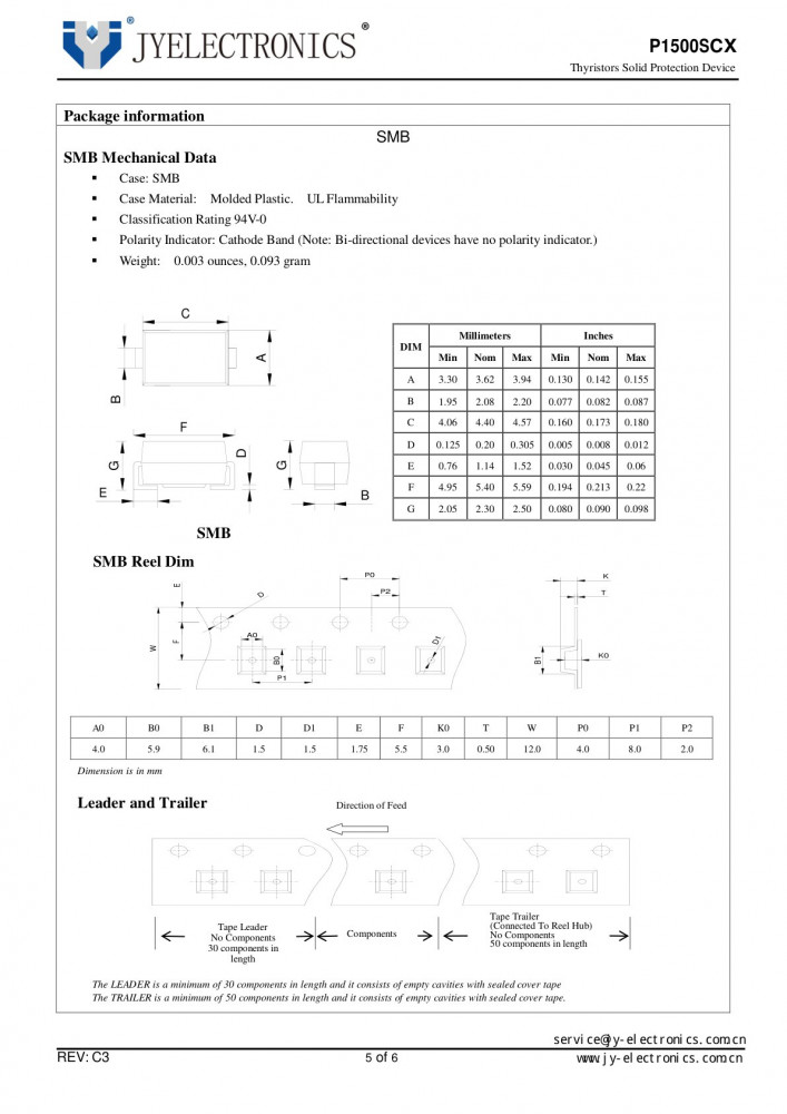 JingYang P1500SCX datasheet page 5