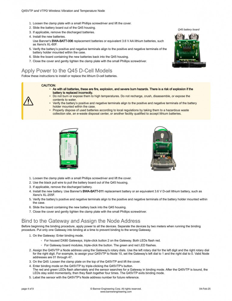 DX80N9Q45VTP technical document preview, page 4
