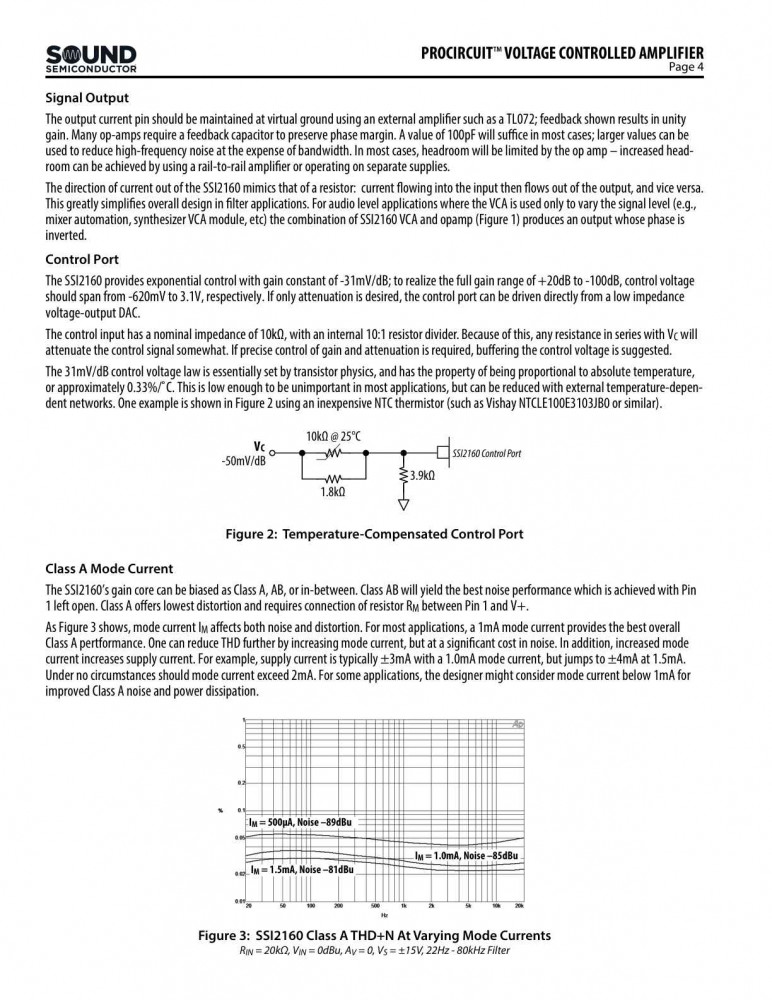 SSI2160 datasheet page 4