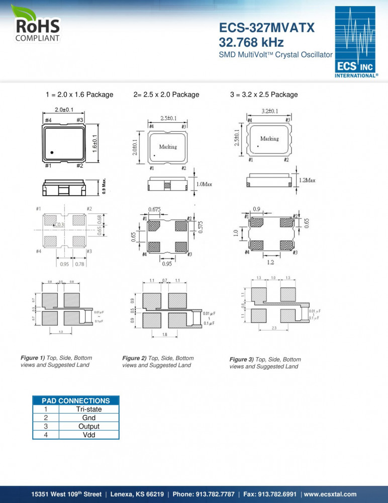 ECS-327MVATX technical document page 2